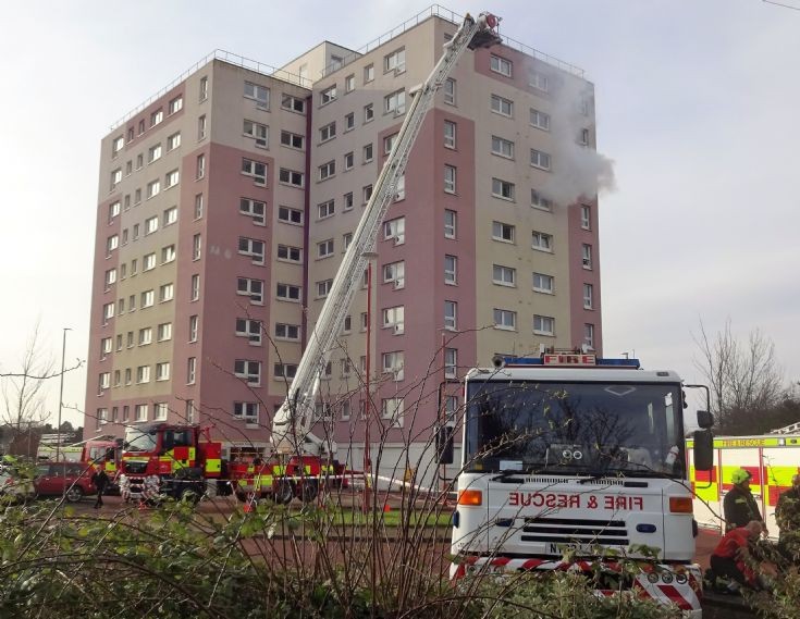 Fire Engines Photos - MAN Angloco ALP WX60ACO Durham Darlington Fire