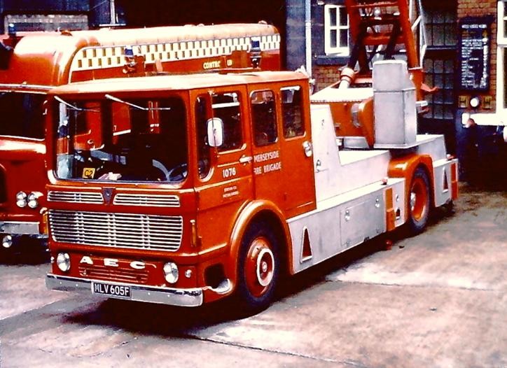 MLV605F AEC Merryweather TL Liverpool Merseyside