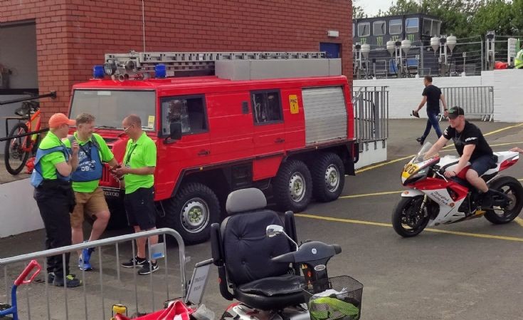 Fire Engines Photos - Steyr Puch Pinzgauer HMN242Y Isle of Man Fire RS