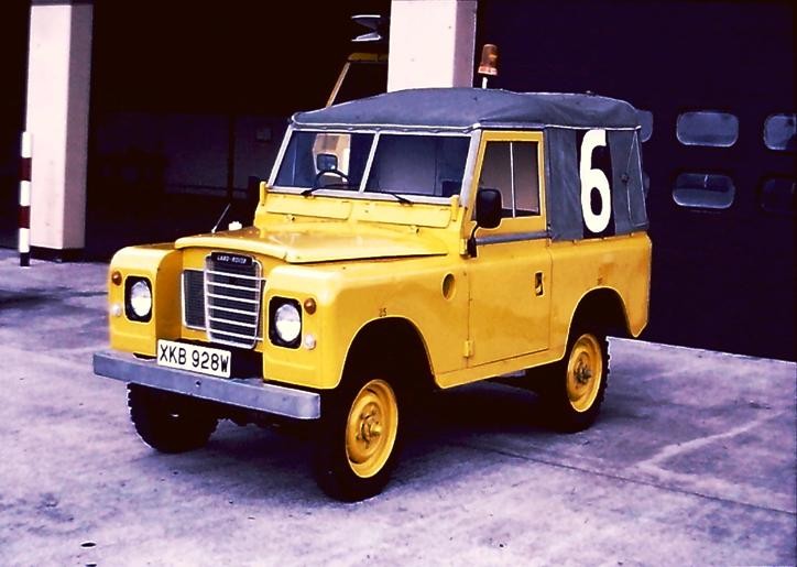 Land Rover 88 tilt Liverpool Speke XKB928W