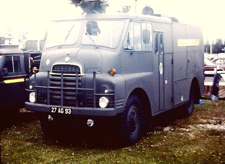 Fire Engines Photos - 27AG93 Bedford RLHC3/Pyrene ACT RAF Mark 8