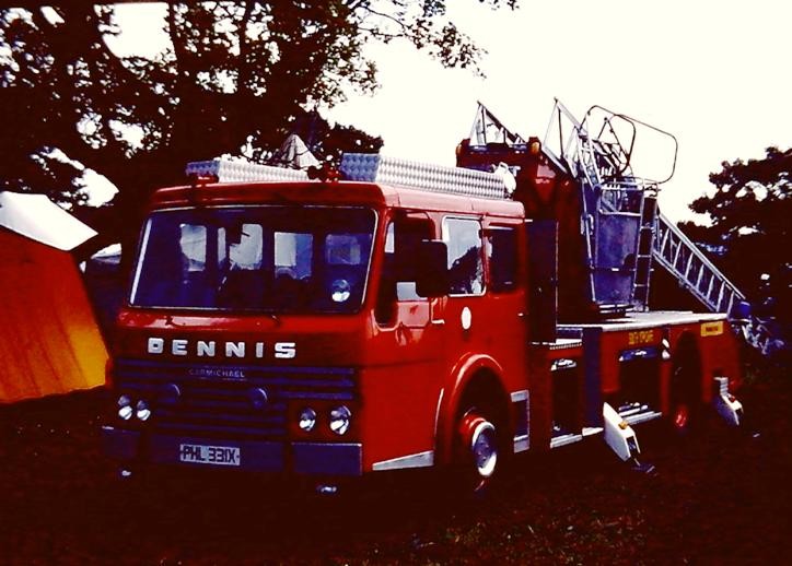 Fire Engines Photos - PHL331X Dennis Delta/Carm Magirus TL South Yorks