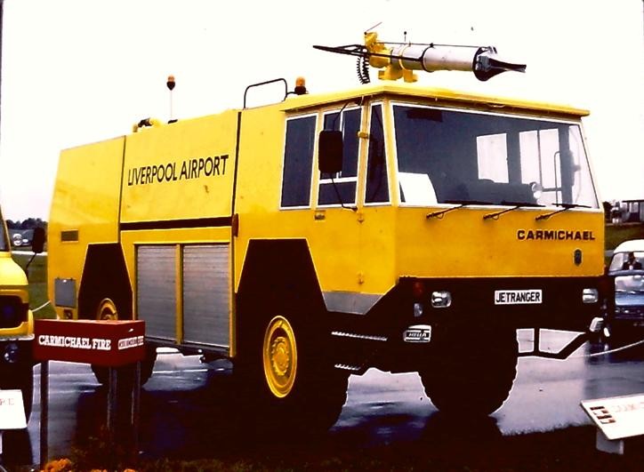 Fire Engines Photos - Carmichael Jetranger 4x4 Liverpool Airport Speke