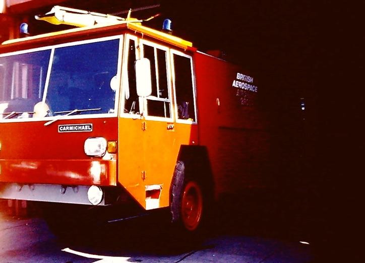 Fire Engines Photos - S&D Carmichael ACT British Aerospace EGO852T