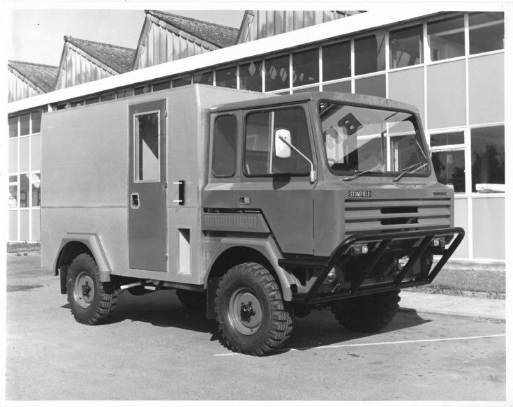 Stonefield P5000 4x4 Pilcher Green demonstrator