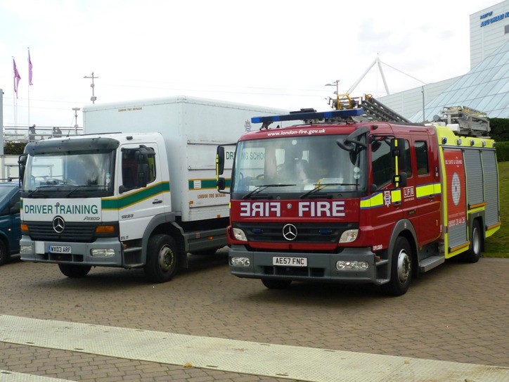 MB Atego Mark 2 AE57FNC and HGV training