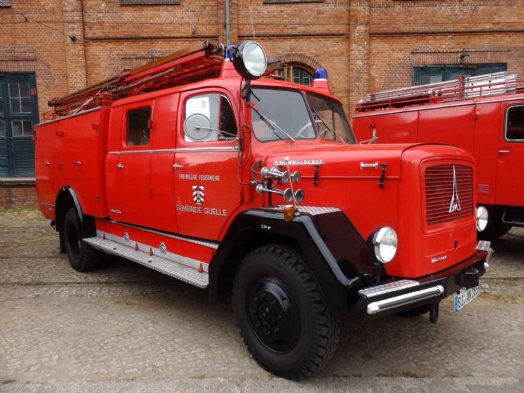 Fire Engines Photos - Magirus Deutz - LF16 Pump