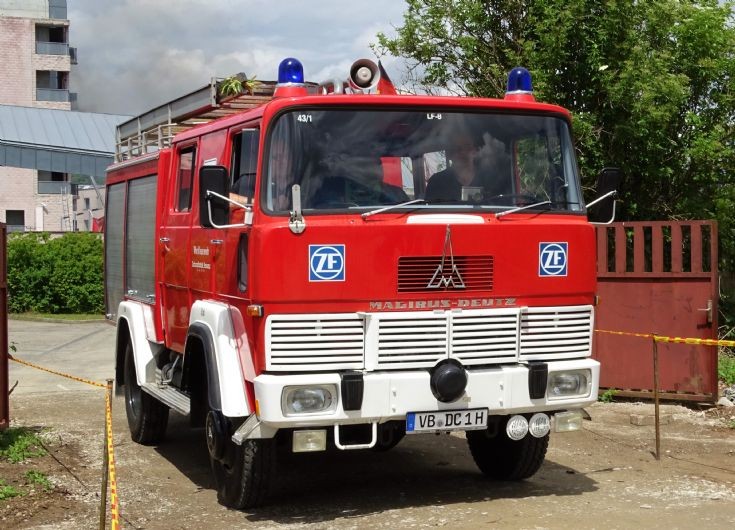 Fire Engines Photos - Magirus Deutz Heavy LF8 Pump