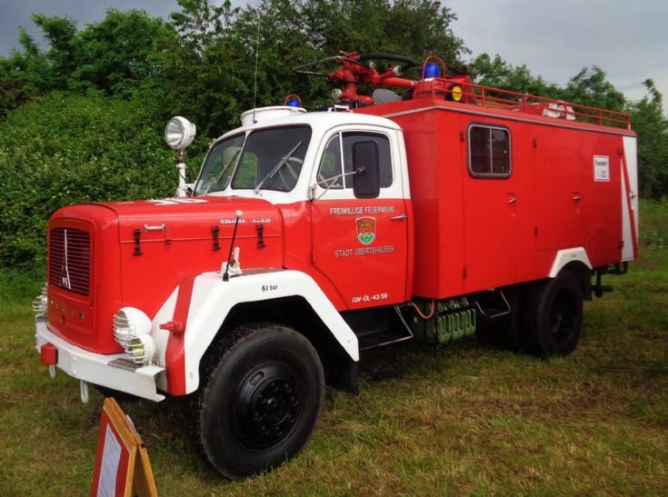 Fire Engines Photos - Magirus Deutz - Oil & Chemical Tender