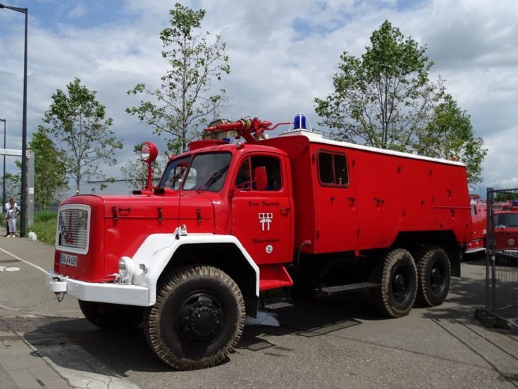 Fire Engines Photos - Magirus-Deutz Bachert Heavy Pump