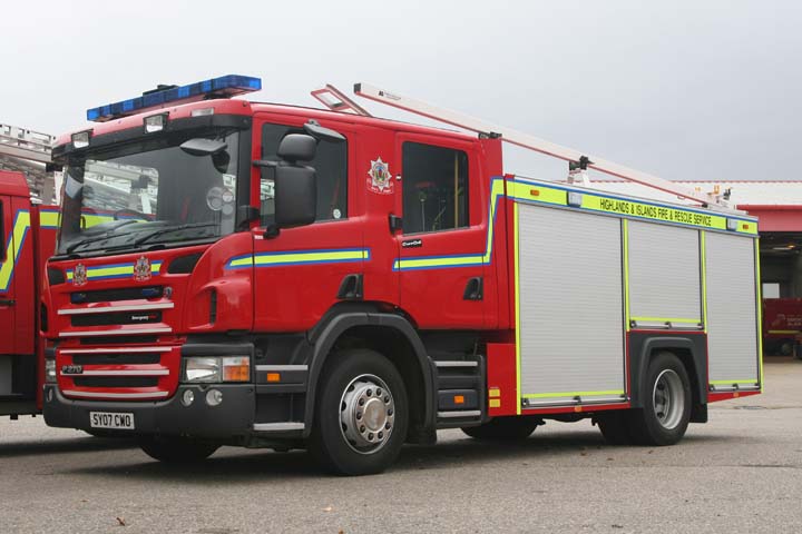 Highlands and Islands Fire and Rescue Scania