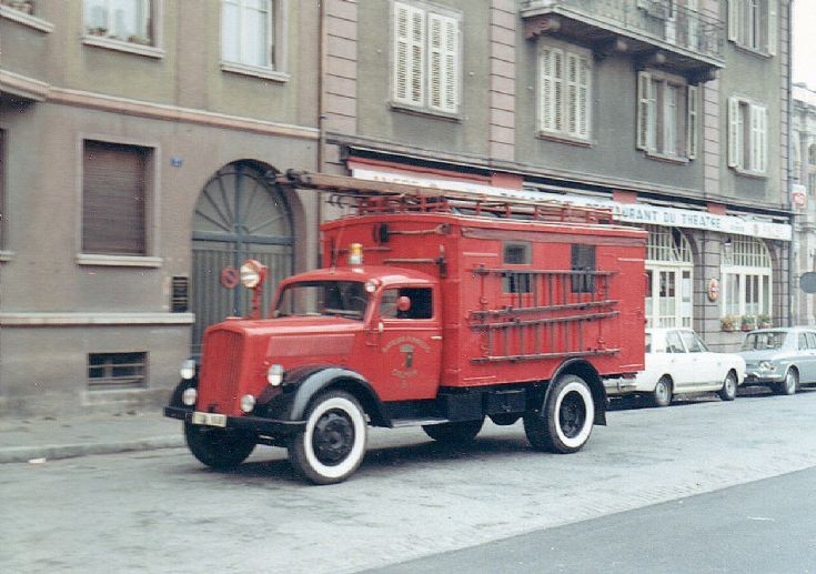 Fire Engines Photos - Opel Blitz Small Alarm