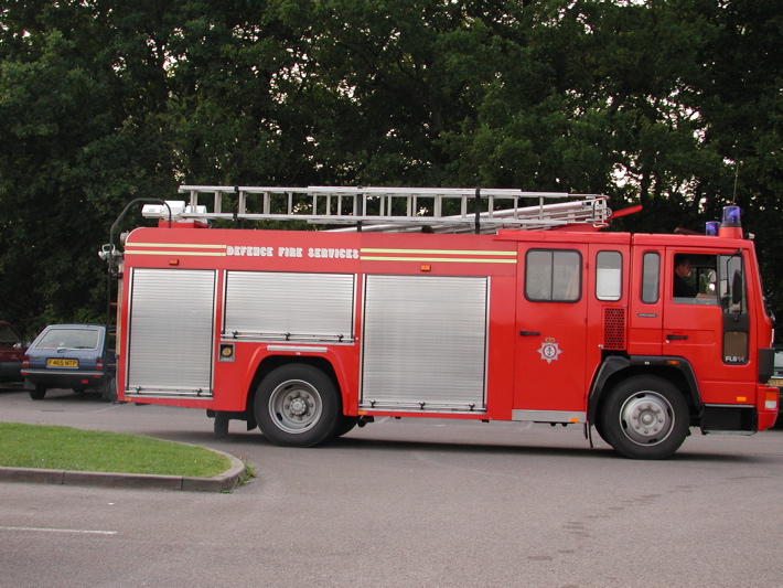 Fire Engines Photos - HCB-Angus Defence Fire Services Fire Engine.