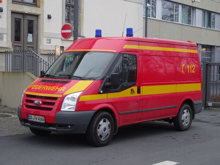 Fire Engines Photos - Ford Logistics van