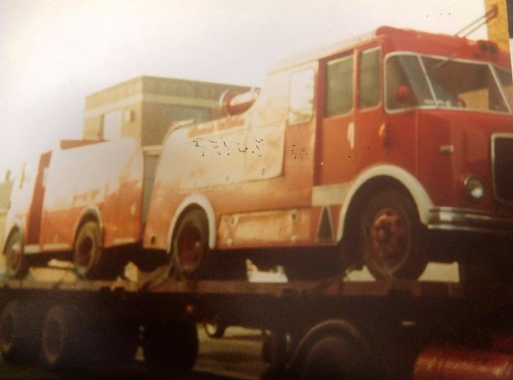 Maudslay Merlin/Merryweather ex Glasgow 732CGD