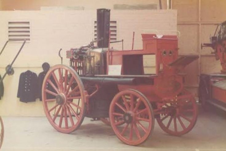 Fire Engines Photos - Old steamer?