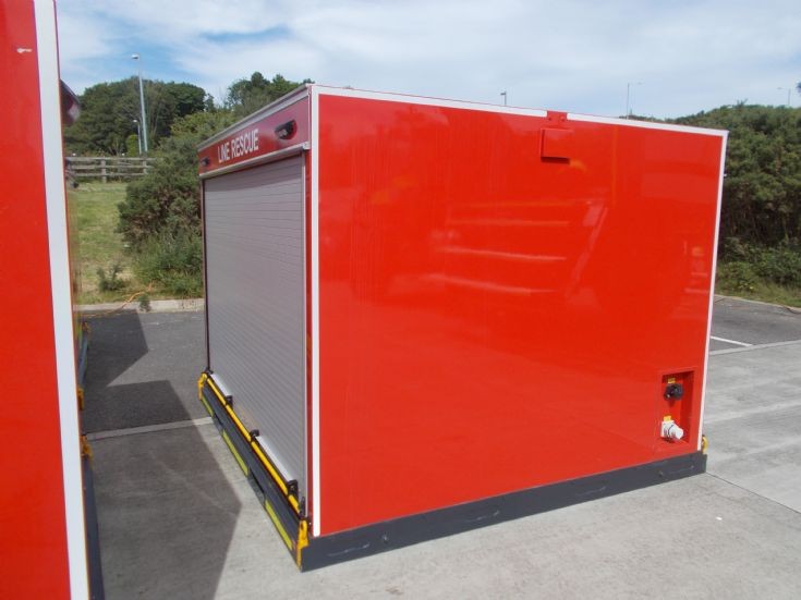 Fire Engines Photos - Line Rescue Pod for SRU