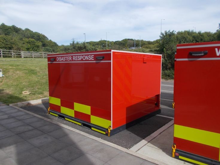 Fire Engines Photos - Disaster Response Pod for SRU