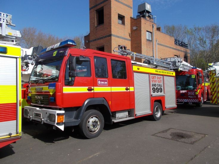 Fire Engines Photos - MAN LE12.284F/Wittich/Angloco P J66652