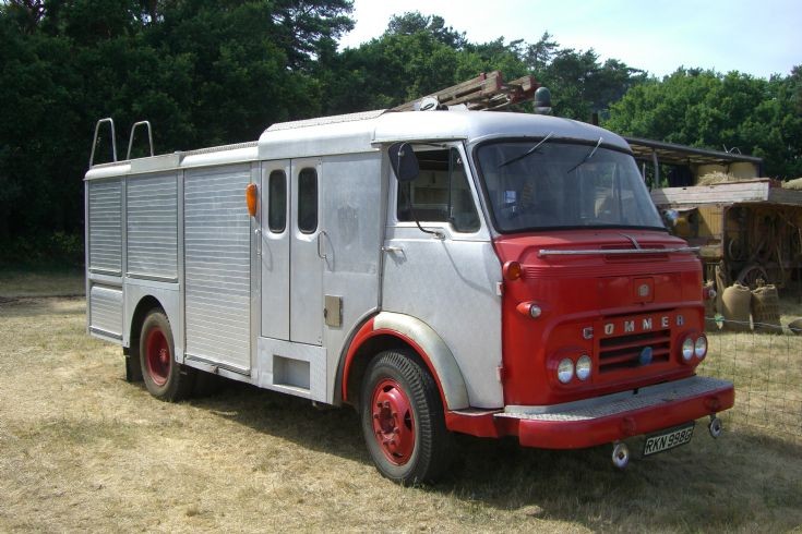 Fire Engines Photos - 1969 Commer VC/HCB WrT RKN 998G