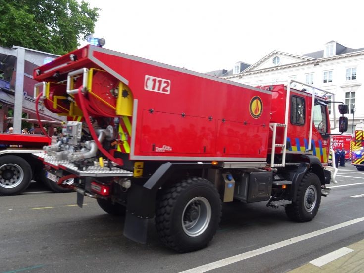Fire Engines Photos - Renault - Brush Fire Tender