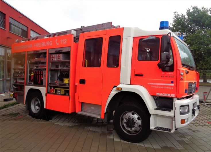 Fire Engines Photos - MAN-Magirus HLF20 Pump-Rescue