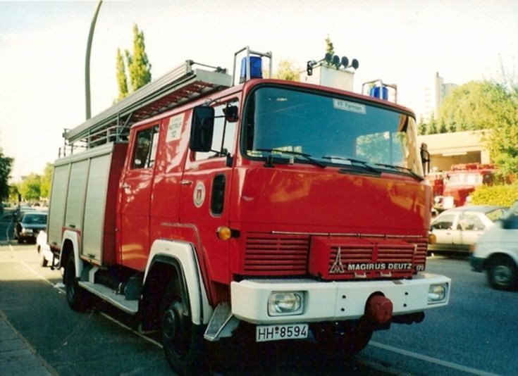 Fire Engines Photos - Magirus Deutz-Magirus LF16 Pump