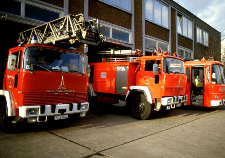 Fire Engines Photos - Magirus Deutz line-up