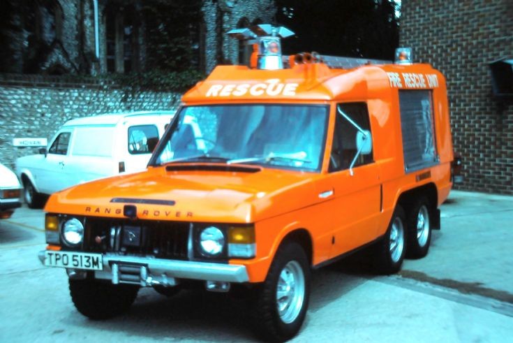 Fire Engines Photos - TPO513M Range Rover Carm RT W Sussex