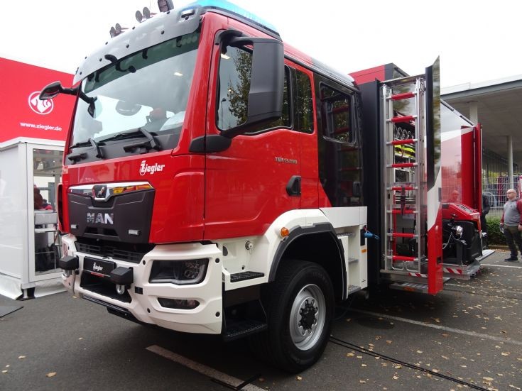 Fire Engines Photos - MAN-Ziegler Fire Logistics Tender