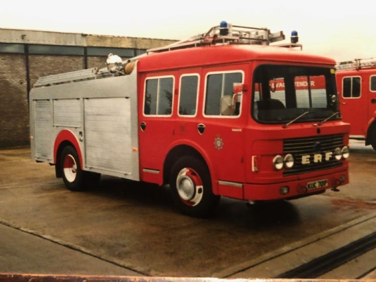 Fire Engines Photos - KUC701P ERF/ERF WrL Moreton FSC