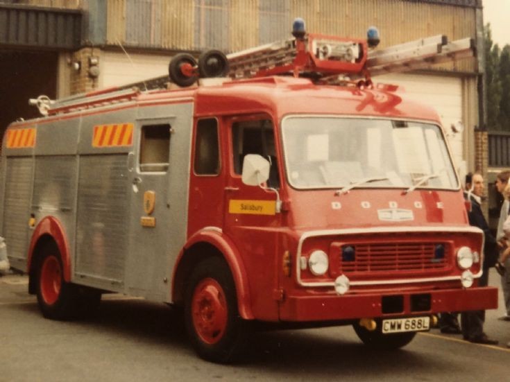 Fire Engines Photos - CMW688L Dodge K850 HCBA WrL Wilts
