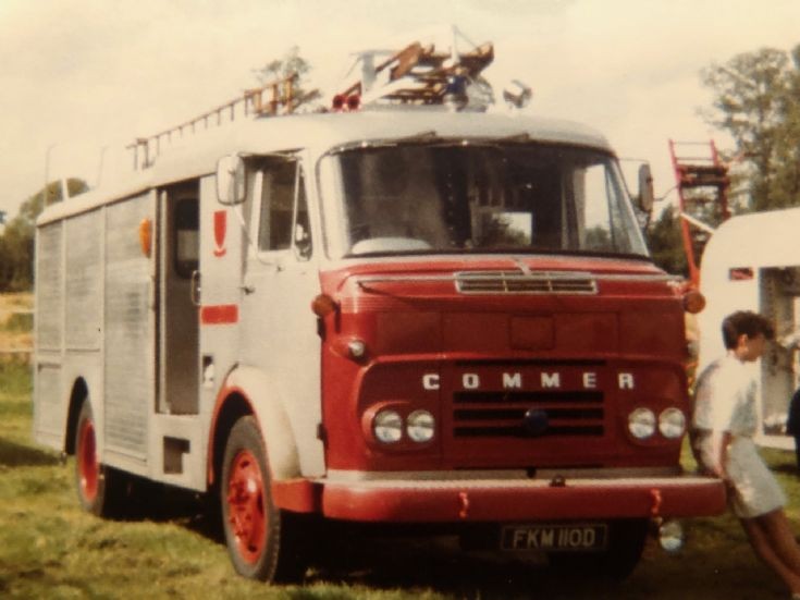Fire Engines Photos - FKM110D Commer K2 HCB WrT Kent
