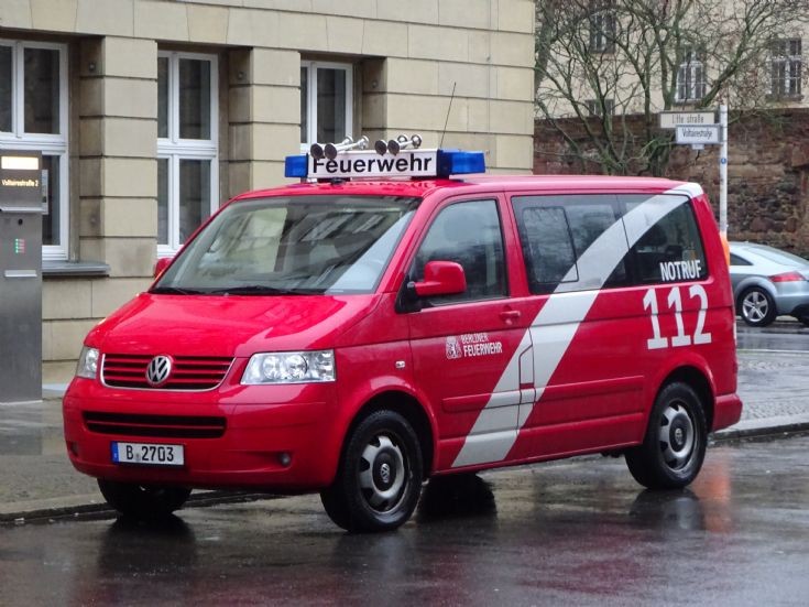Fire Engines Photos - VW - Press & Communication van