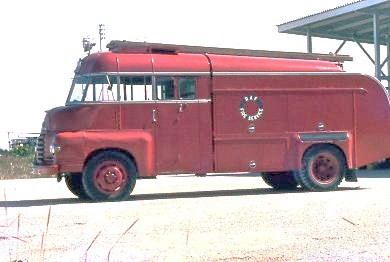 Fire Engines Photos - Bedford Miles RAF domestic pump