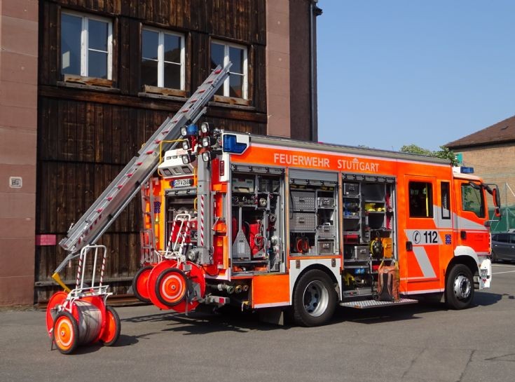 Fire Engines Photos - MAN-Lentner HLF 20/20 Rescue-Pump