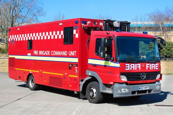 London Fire Brigade CSU WX07NVF