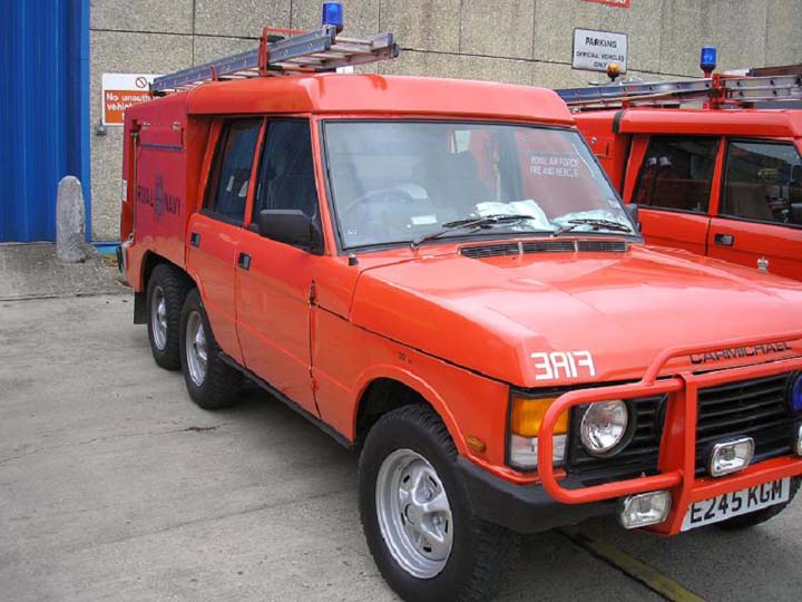 Preserved Range Rover TACR2