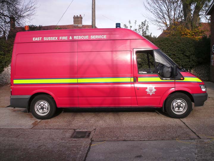 East Sussex Fire & Rescue Ford Transit
