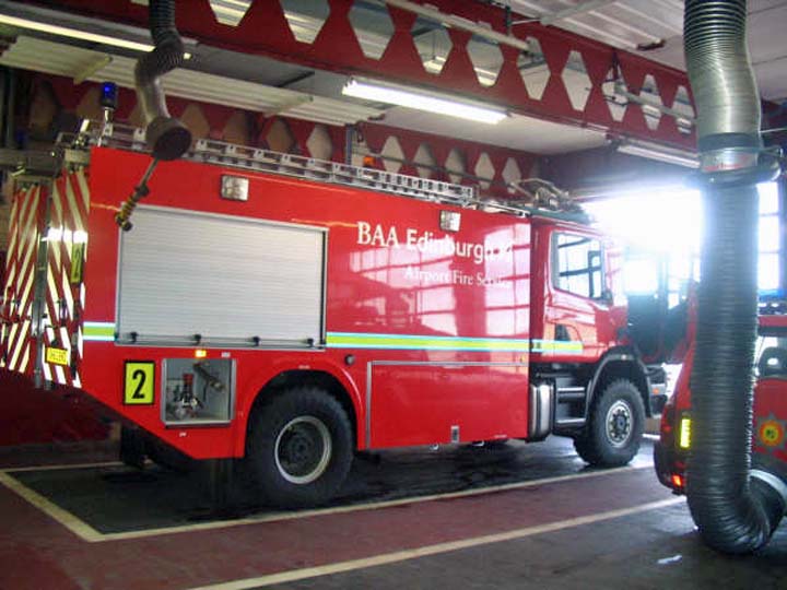 BAA Edinburgh Fire Service Scania Viper
