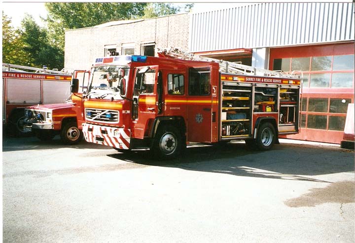 Surrey Fire & Rescue Service Volvo