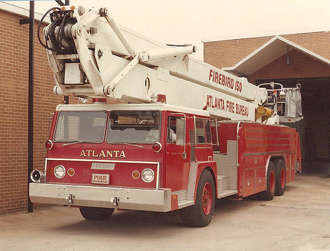 Fire Engines Photos - Atlanta Fire Dept. Firebird 150