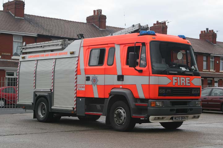 Lancashire Fire & Rescue Service DAF 55 Fleetwood