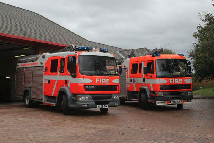 Fire Engines Photos - Lancashire Fire & Rescue Service DAF Blackpool