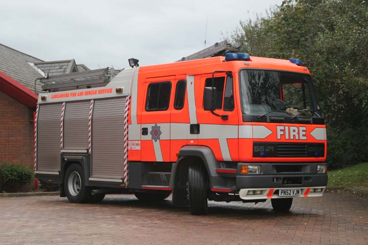 Lancashire Fire & Rescue Service DAF 55 Blackpool