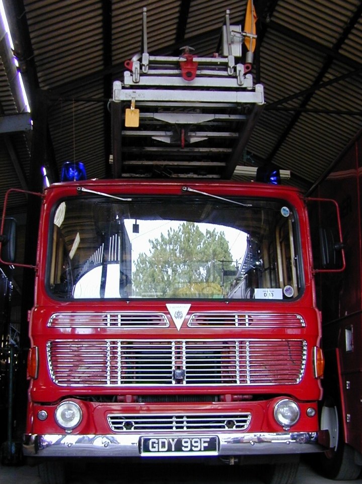 Fire Engines Photos - AEC Merryweather 100ft TL