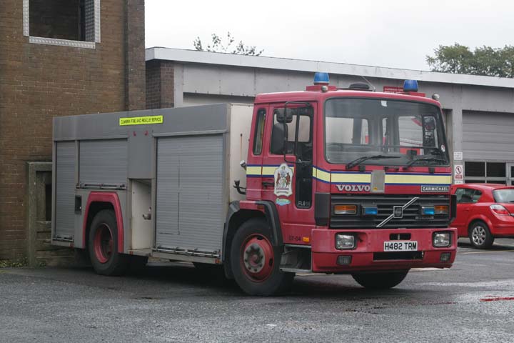 Fire Engines Photos - Cumbria Fire & Rescue Service Volvo Kendal