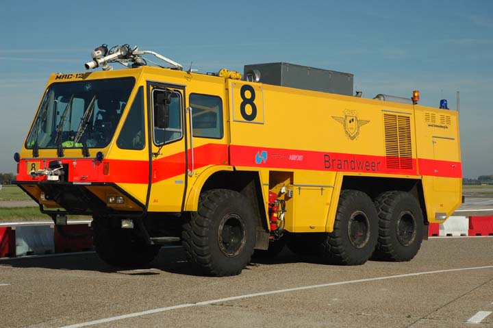 Rotterdam Airport Saval Kronenburg crashtender