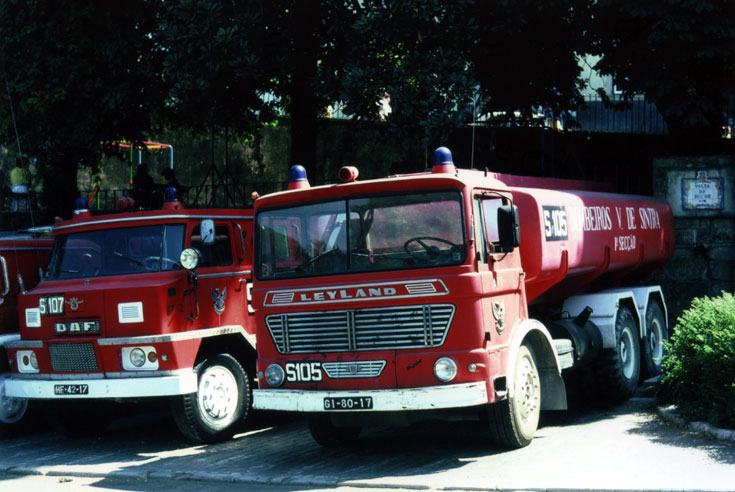 S105 Tanker and S107 DAF fire truck of Sintra