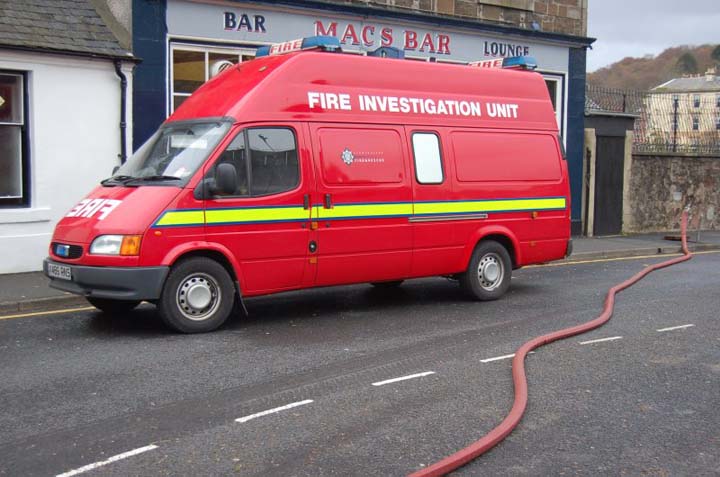 Fire Engines Photos - Strathclyde Fire & Rescue Fire Investigation Unit